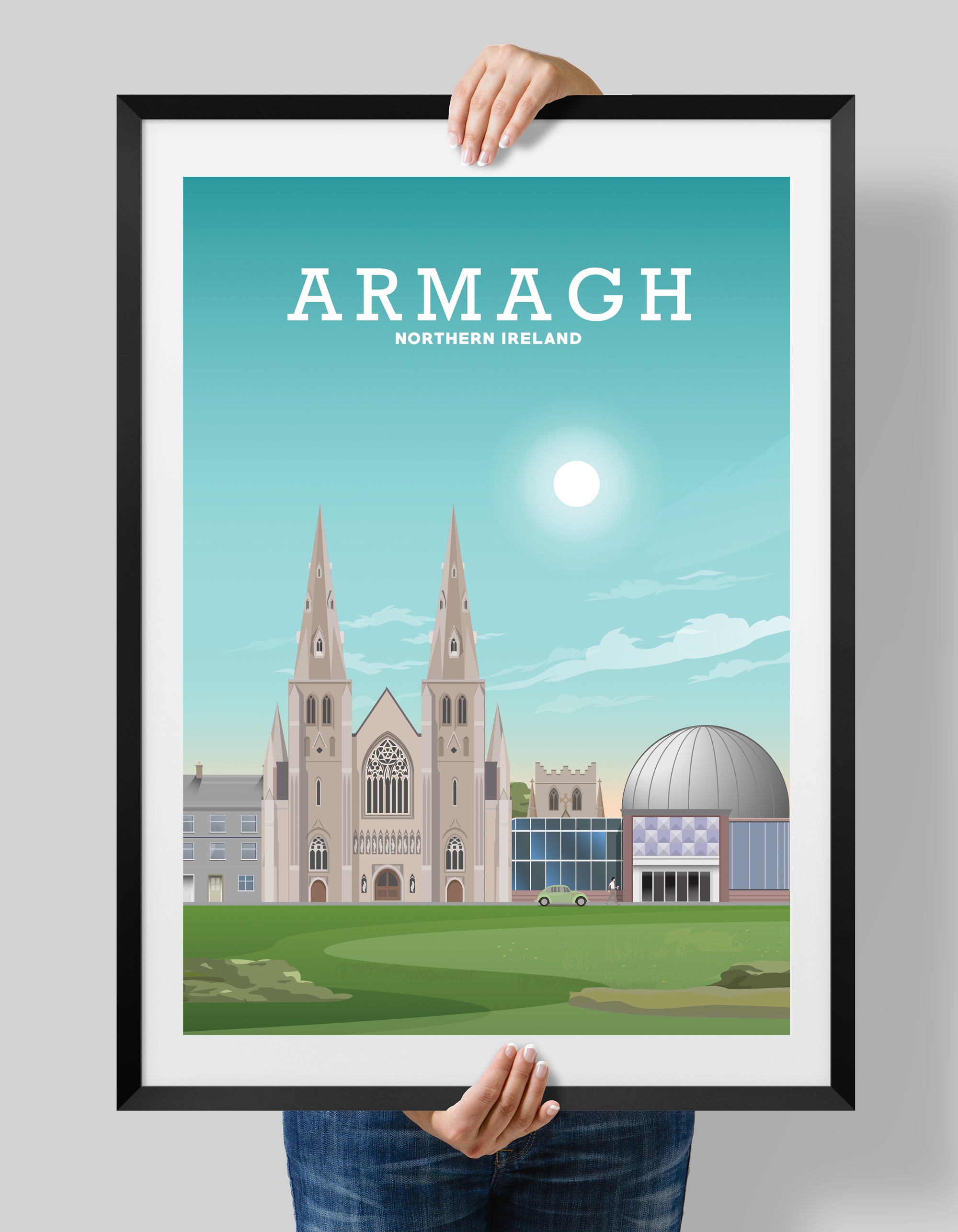 Armagh Print, Armagh Northern Ireland, County Armagh – Hill View Prints