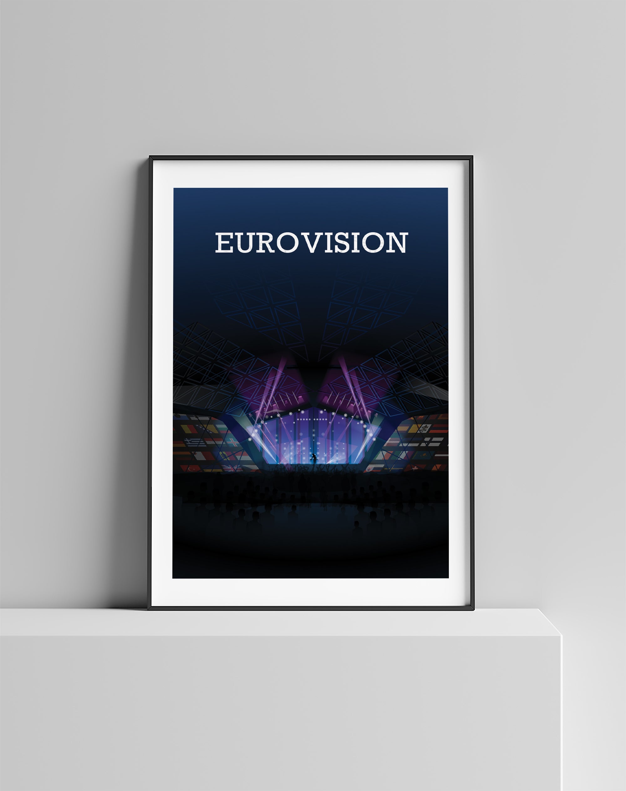 Eurovision Song Contest, Eurovision Print, Eurovision Gifts – Hill View ...