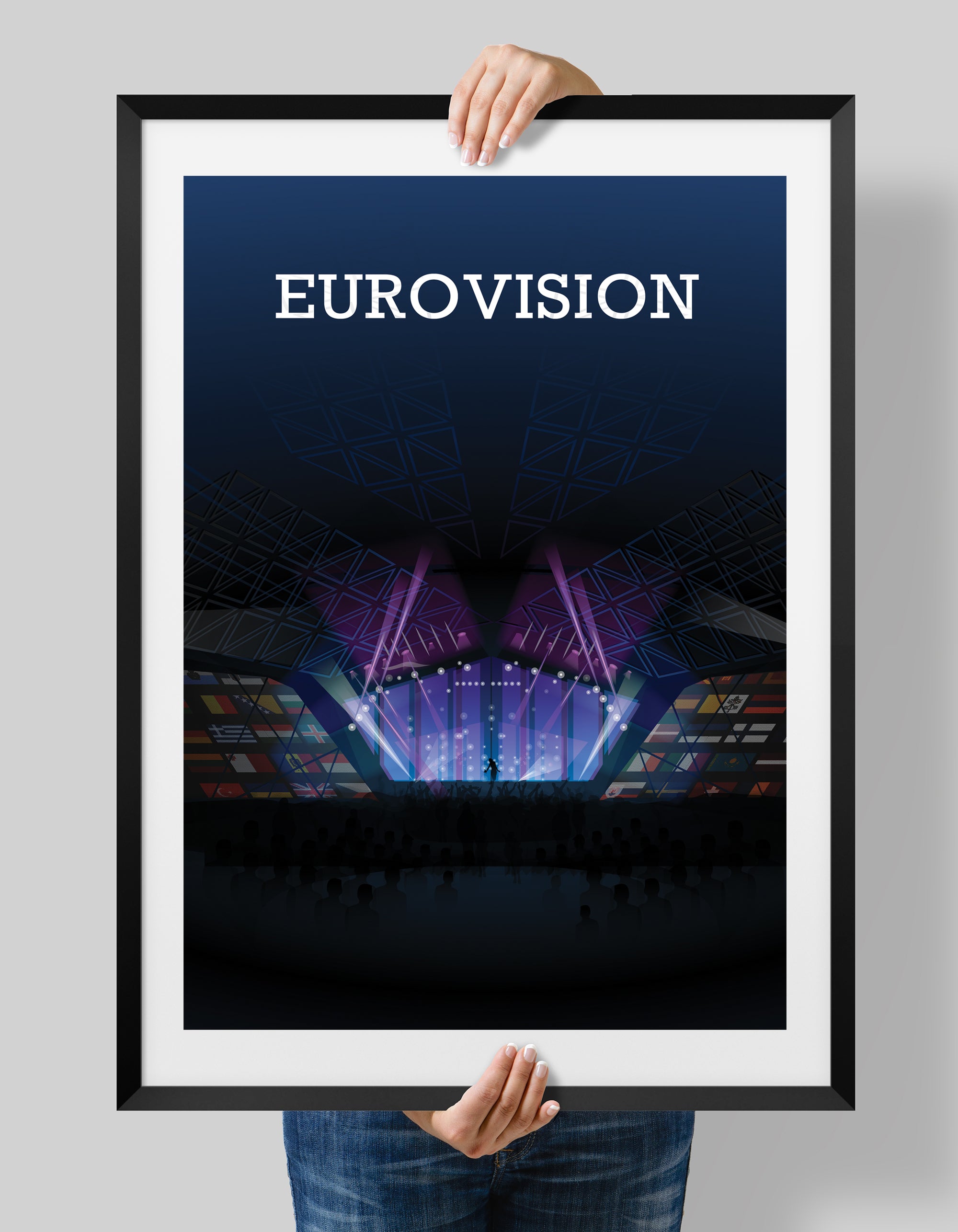 Eurovision Song Contest, Eurovision Print, Eurovision Gifts – Hill View ...