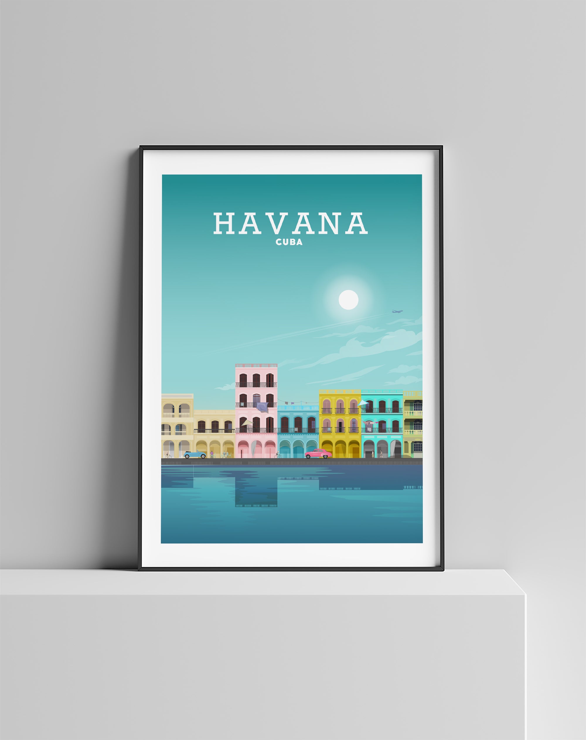 Havana Cuba, Havana Poster, Havana Print – Hill View Prints