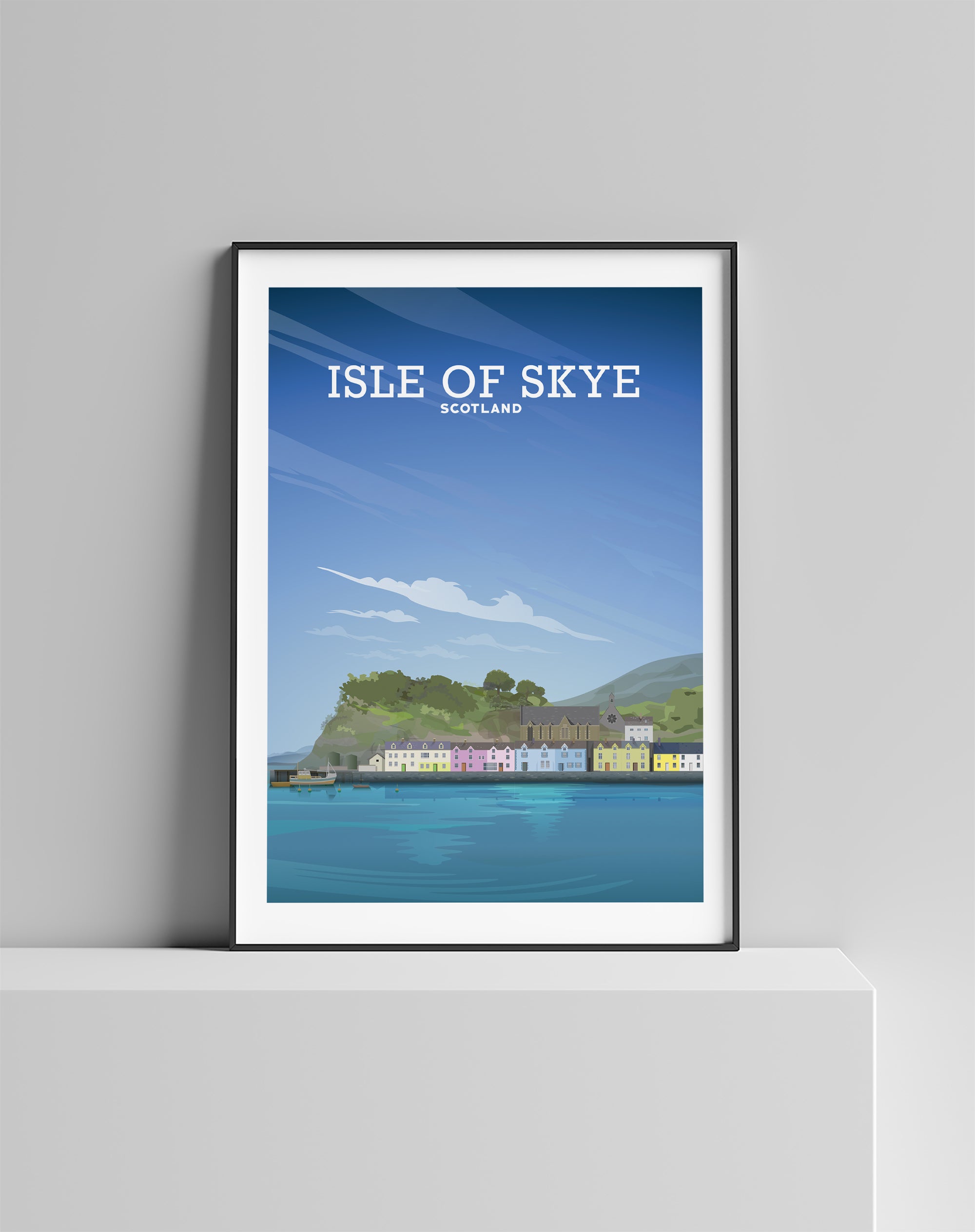 Isle Of Skye Print, Scottish Islands Poster – Hill View Prints