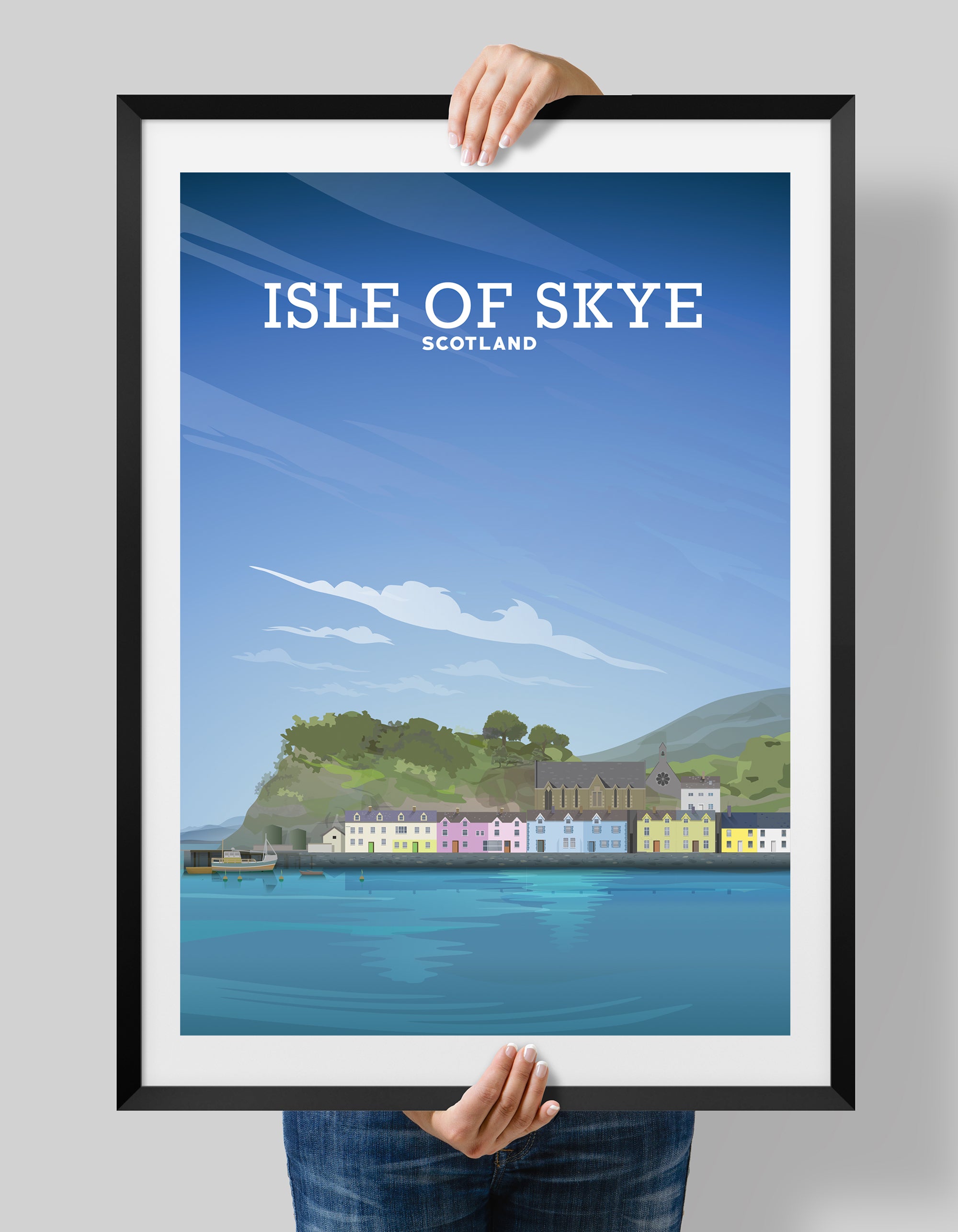 Isle Of Skye Print, Scottish Islands Poster – Hill View Prints