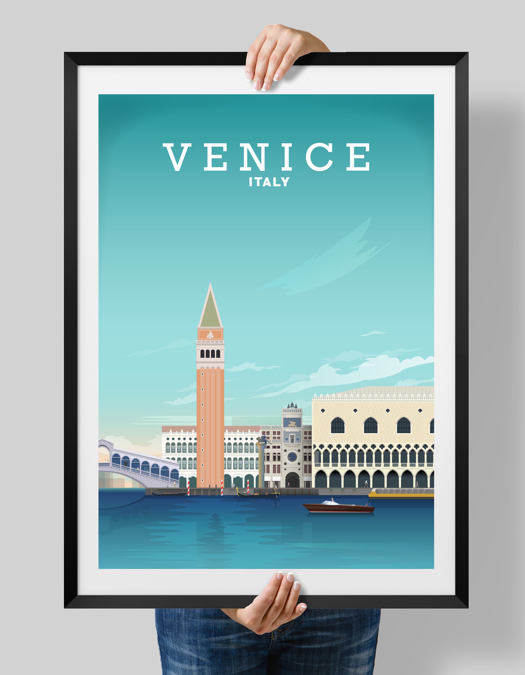 Limited Edition Travel Print, Venice, Italy – Hill View Prints